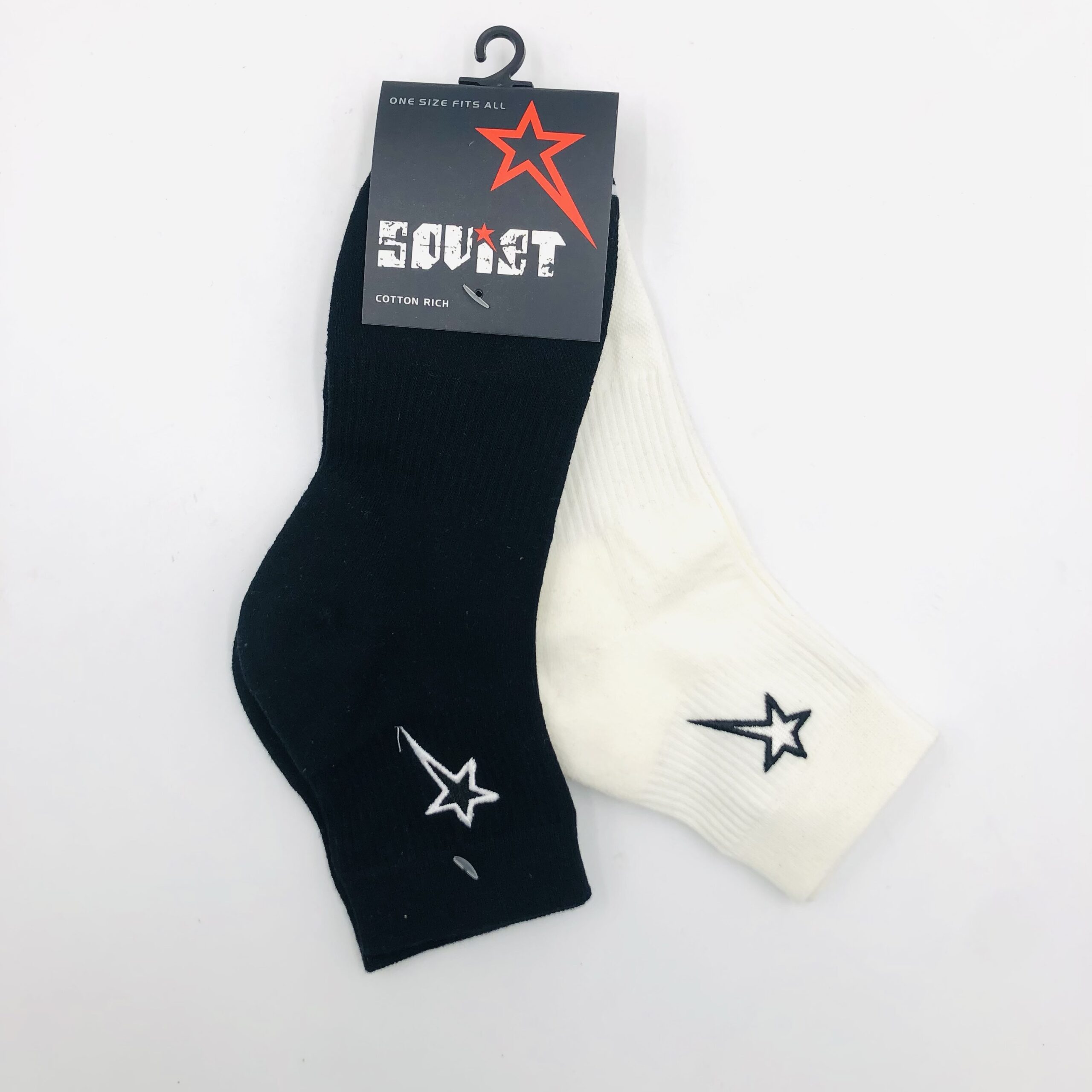 Soviet Wagtail Unisex Socks 2 Pack - Shoe World