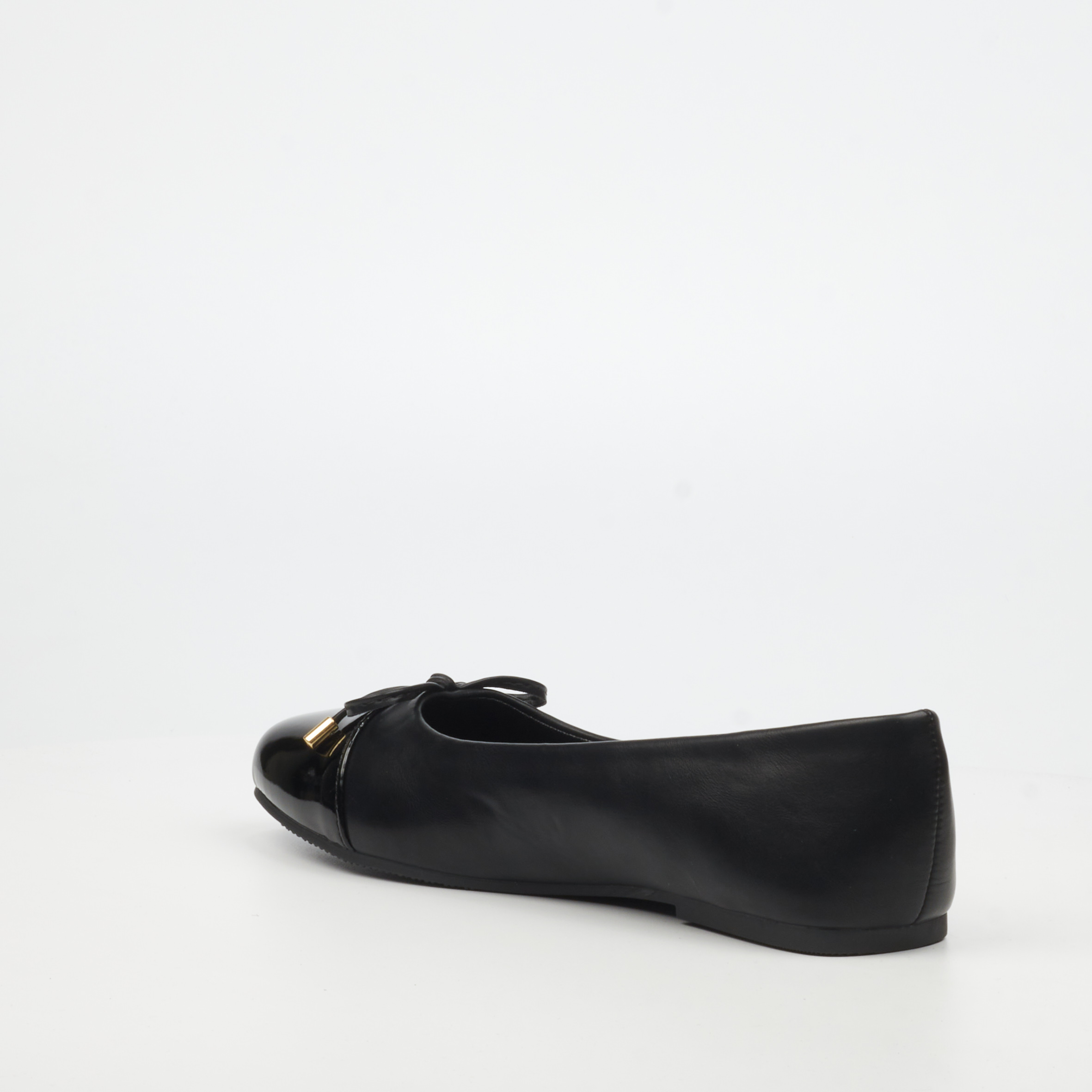 Miss Black Ayanda 3 Black Patent Ladies Pump - Shoe World
