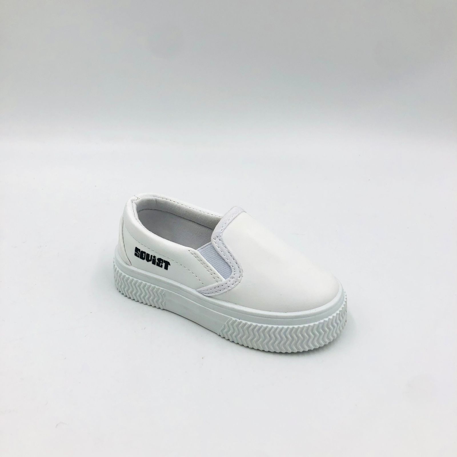 Soviet Infants Magnum Pu White Slipon Sneaker - Shoe World